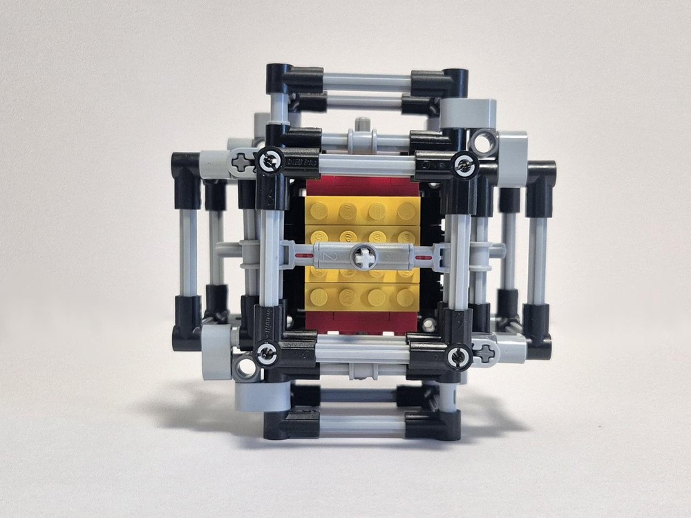 LEGO MOC Hinged cube v2 by jemunoz0 | Rebrickable - Build with LEGO