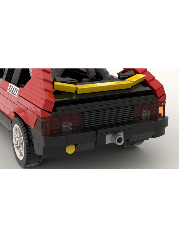 LEGO MOC Fiat Ritmo RALLY by Aquil8 | Rebrickable - Build with LEGO
