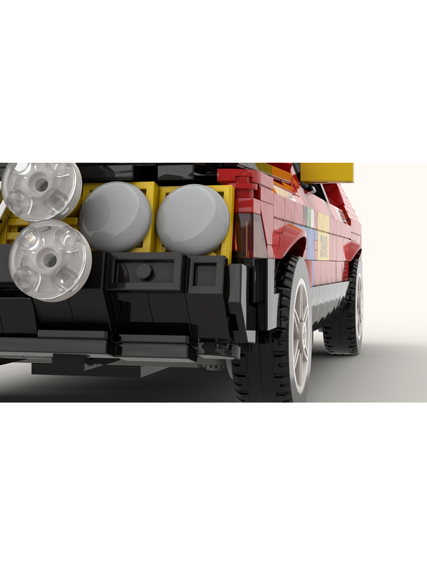 LEGO MOC Fiat Ritmo RALLY by Aquil8 | Rebrickable - Build with LEGO
