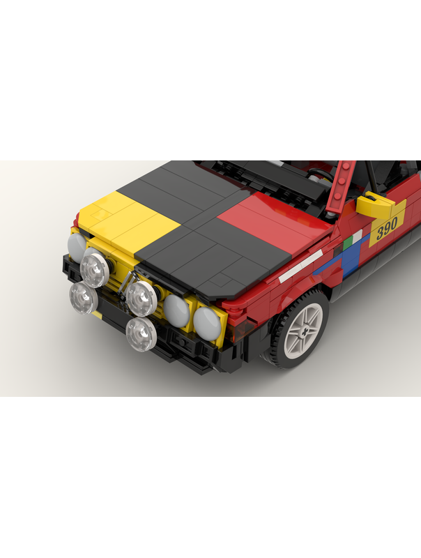 LEGO MOC Fiat Ritmo RALLY by Aquil8 | Rebrickable - Build with LEGO