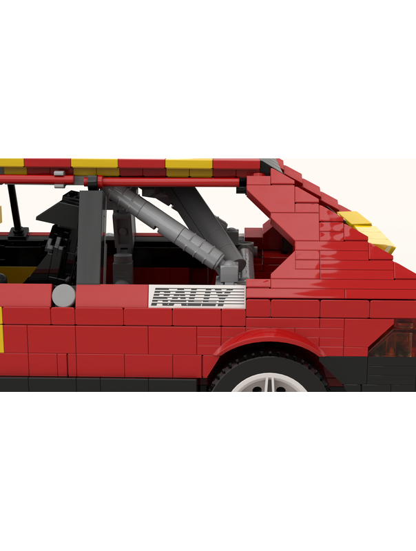 LEGO MOC Fiat Ritmo RALLY by Aquil8 | Rebrickable - Build with LEGO