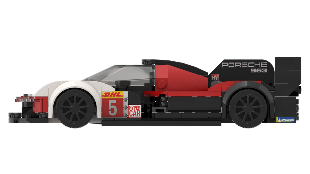 Lego Moc Porsche 963 Wec Version By Sam21850 Rebrickable Build
