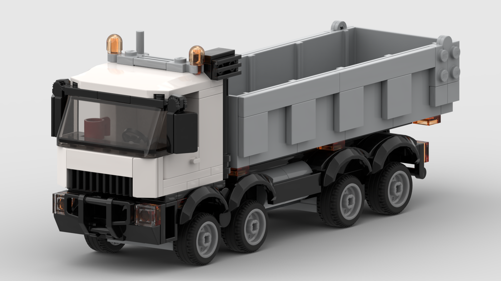 LEGO MOC 8×8 dump truck by phigeon | Rebrickable - Build with LEGO