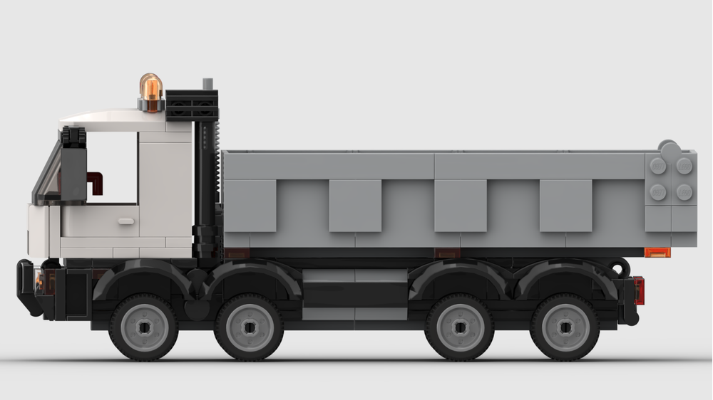 Lego Moc 8×8 Dump Truck By Phigeon Rebrickable Build With Lego