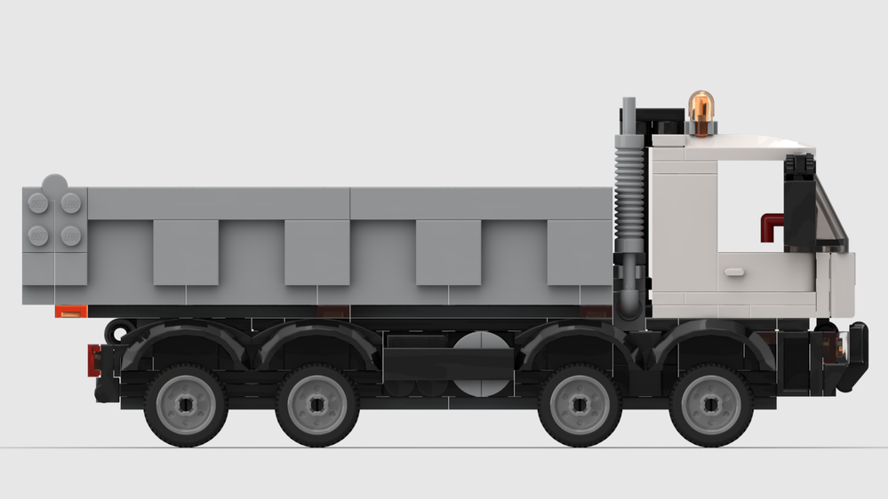 Lego Moc 8×8 Dump Truck By Phigeon Rebrickable Build With Lego