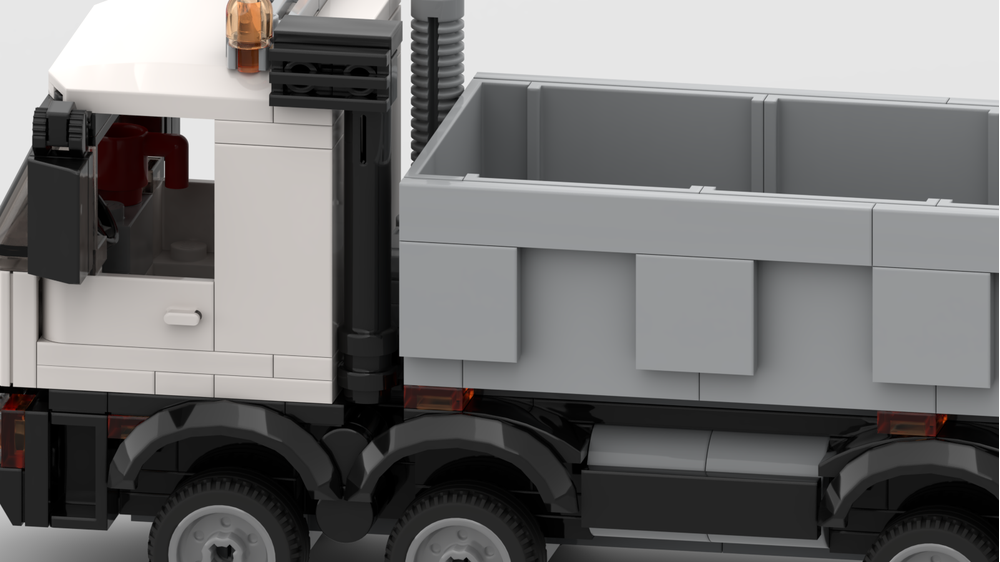 LEGO MOC 8×8 dump truck by phigeon | Rebrickable - Build with LEGO