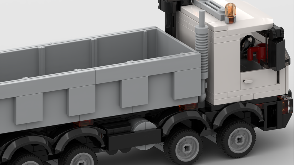 Lego Moc 8×8 Dump Truck By Phigeon Rebrickable Build With Lego