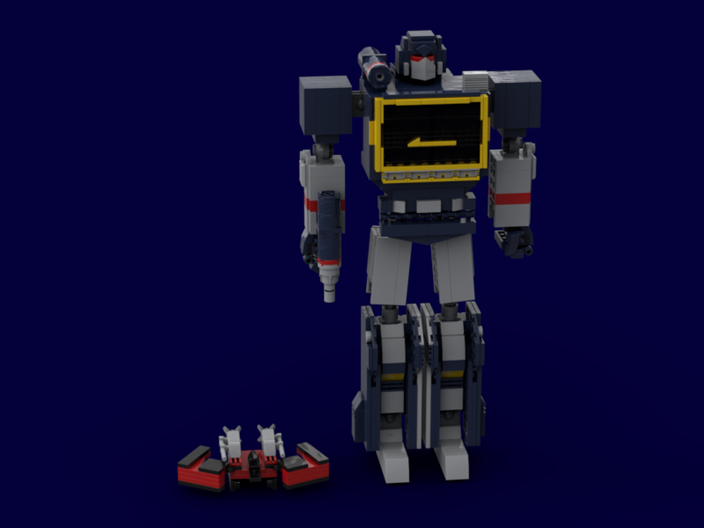 LEGO MOC Transformer G1 Soundwave by fgsoat67 | Rebrickable - Build ...