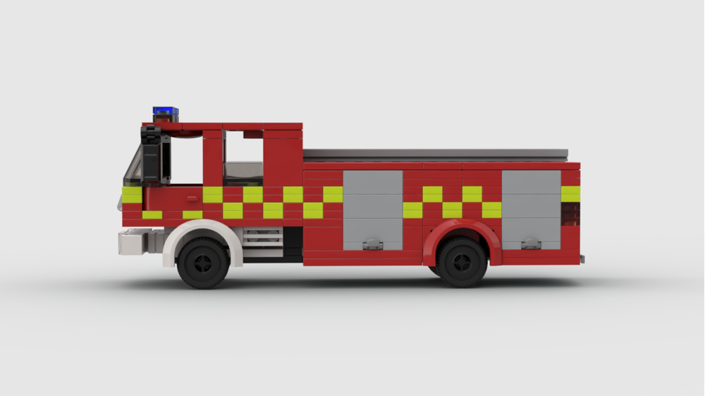LEGO MOC British fire engine ( Volvo ) by BT_studios | Rebrickable ...