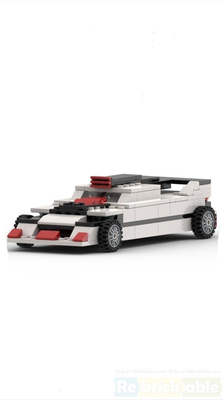 LEGO MOC Creative race car 1 by C.F.P.M. | Rebrickable - Build with LEGO