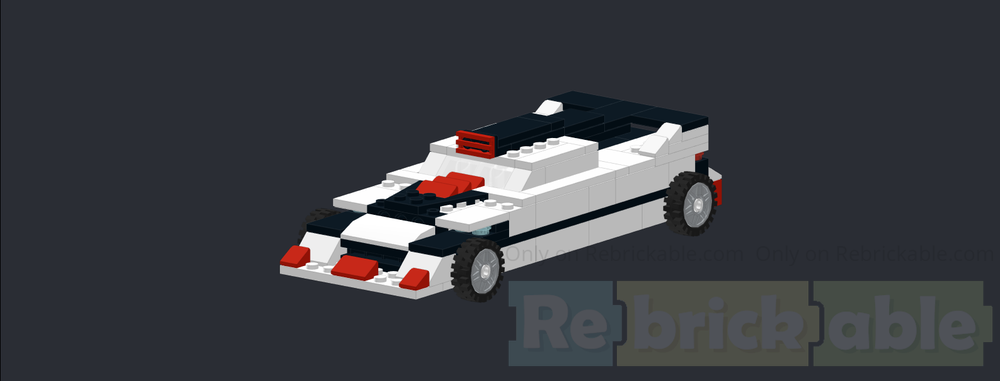 LEGO MOC Race car 1 by Creative B | Rebrickable - Build with LEGO