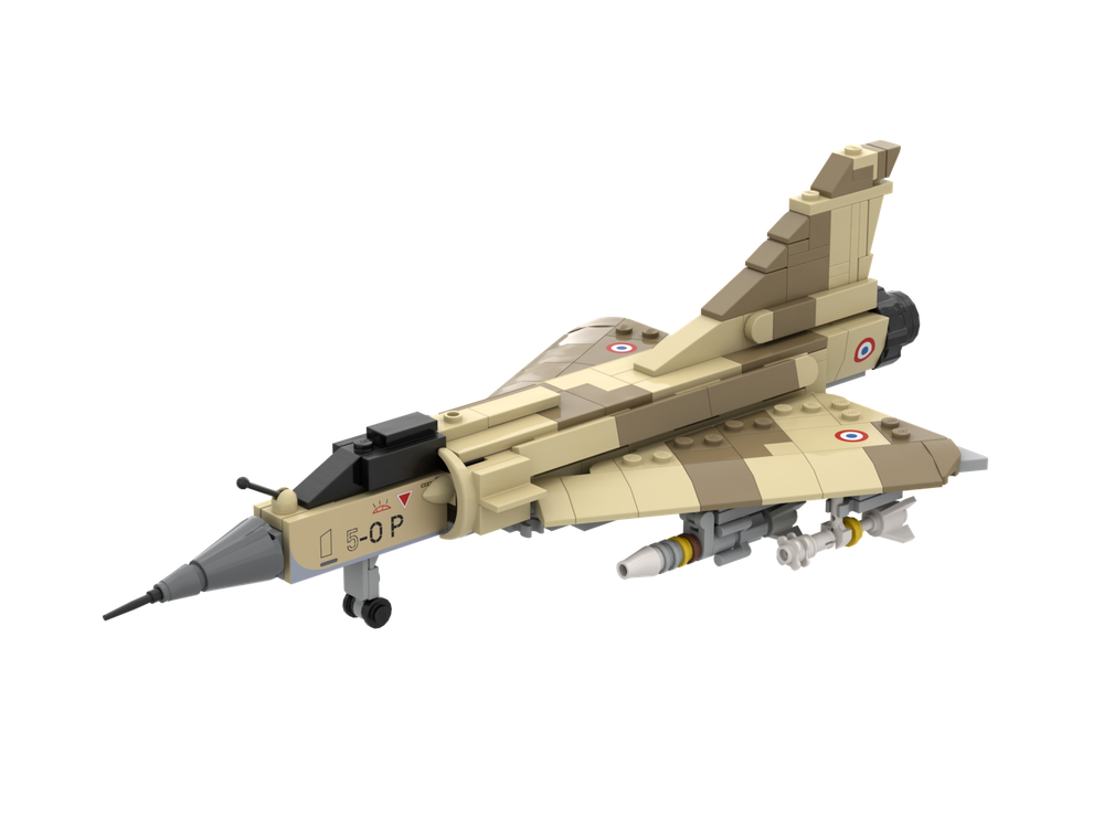 LEGO MOC Mirage 2000C Desert (1:58) by BricksByTAS | Rebrickable ...