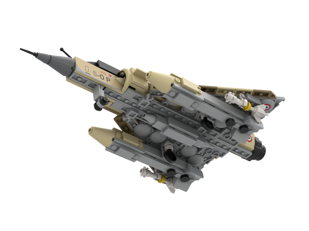 LEGO MOC Mirage 2000C Desert (1:58) by BricksByTAS | Rebrickable ...