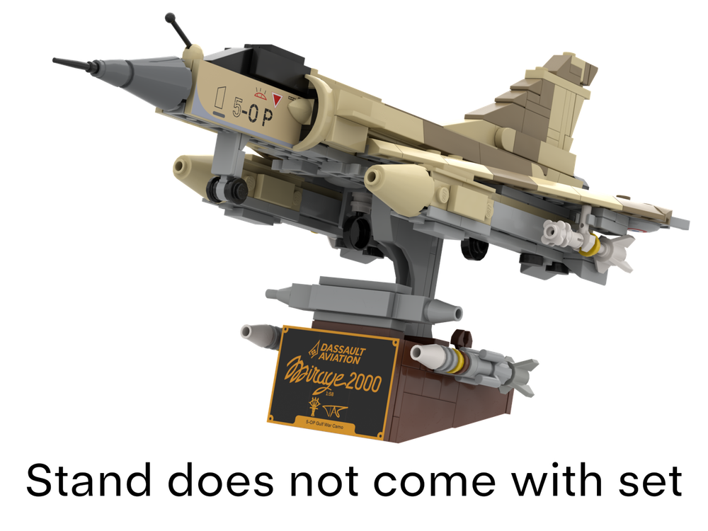 LEGO MOC Mirage 2000C Desert (1:58) by BricksByTAS | Rebrickable ...