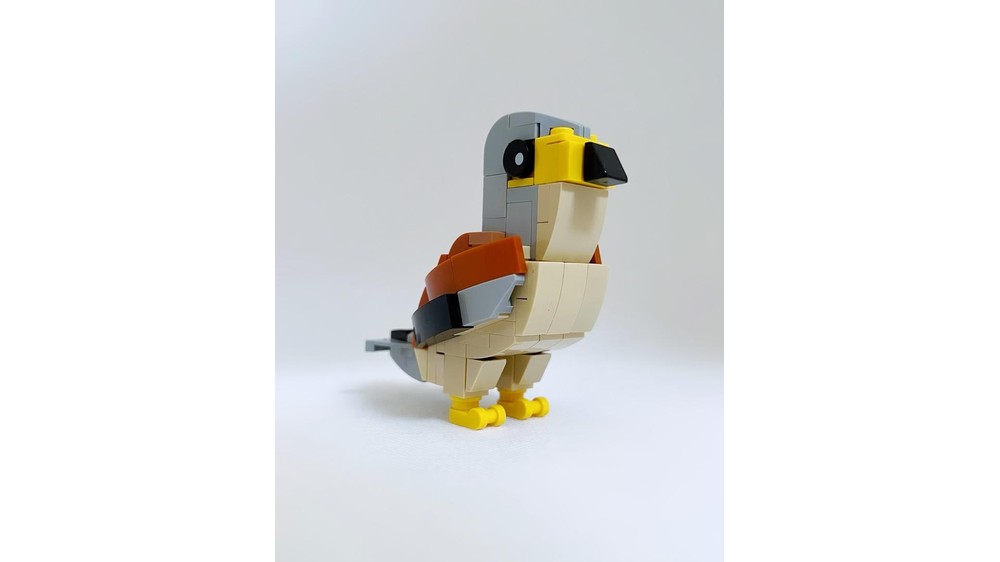 Lego Moc Lesser Kestrel Falco Naumanni By Diegofontana Rebrickable