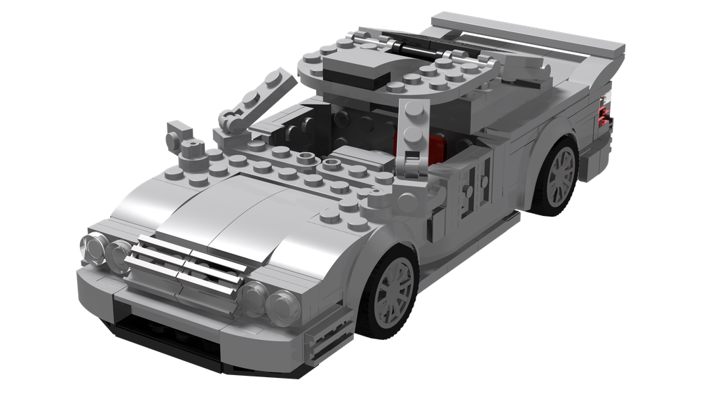Lego Moc Mercedes Benz Clk Gtr By Toccolo Rebrickable Build With Lego