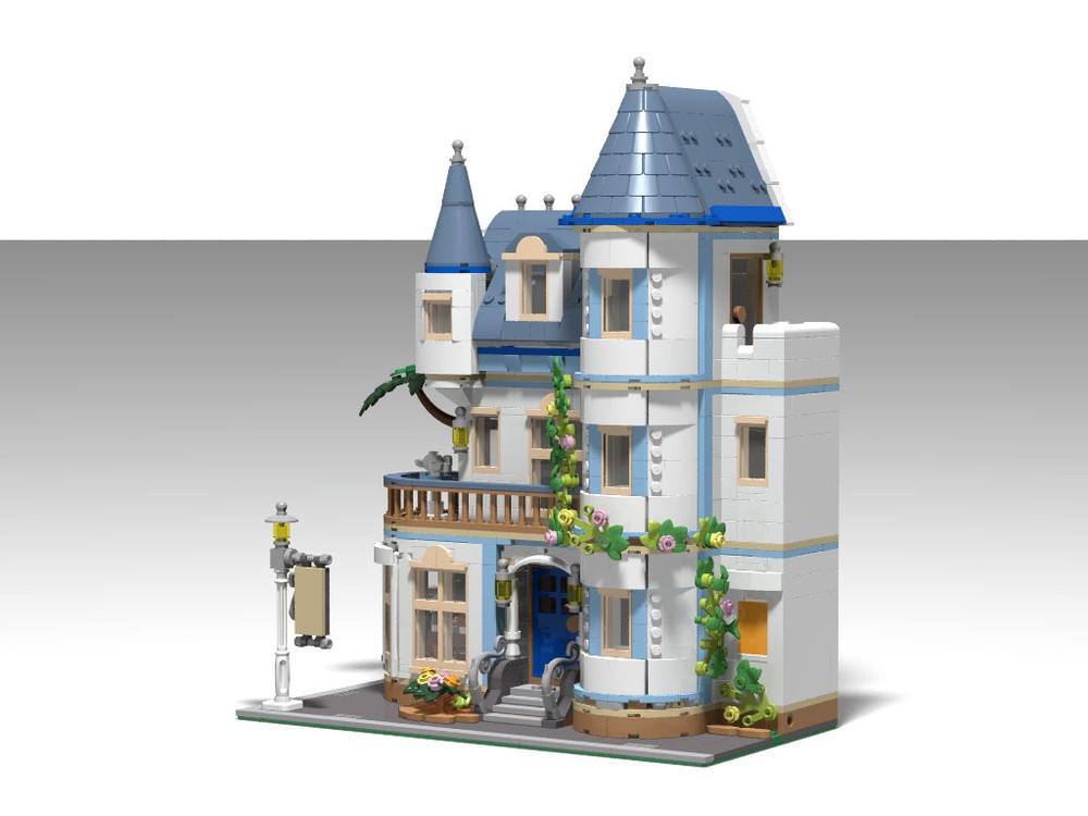 LEGO MOC Friends Castle Modular Version by Colorful Brick | Rebrickable ...