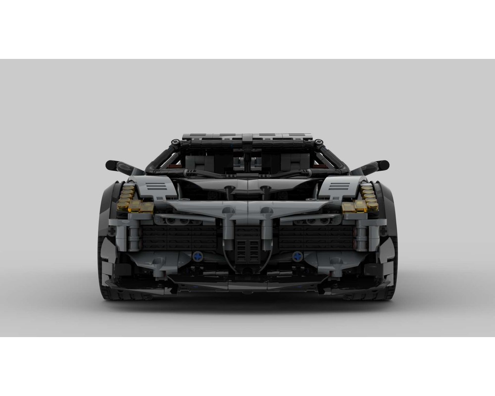 LEGO MOC Ferrari 488 Pista Liberty Walk (Dark Grey color) by SUPER8_LTG ...