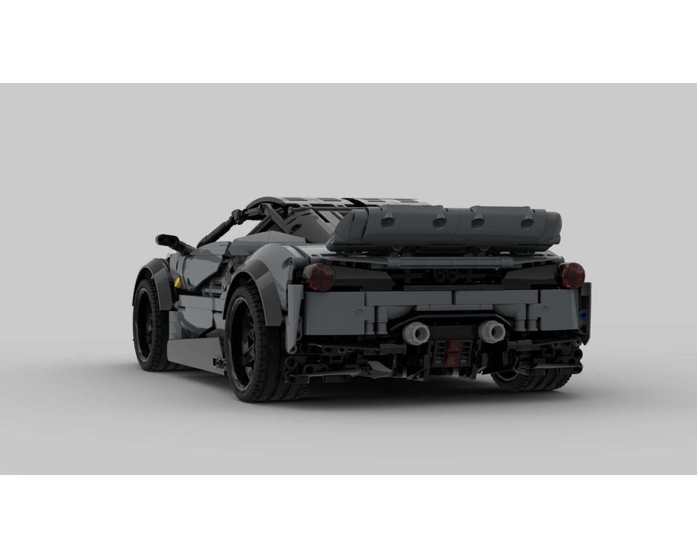 LEGO MOC Ferrari 488 Pista Liberty Walk (Dark Grey color) by SUPER8_LTG ...