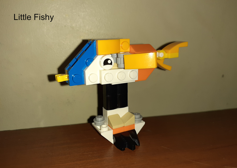 LEGO MOC Little Fishy - alt of 30571-1 by ChzHd | Rebrickable - Build ...