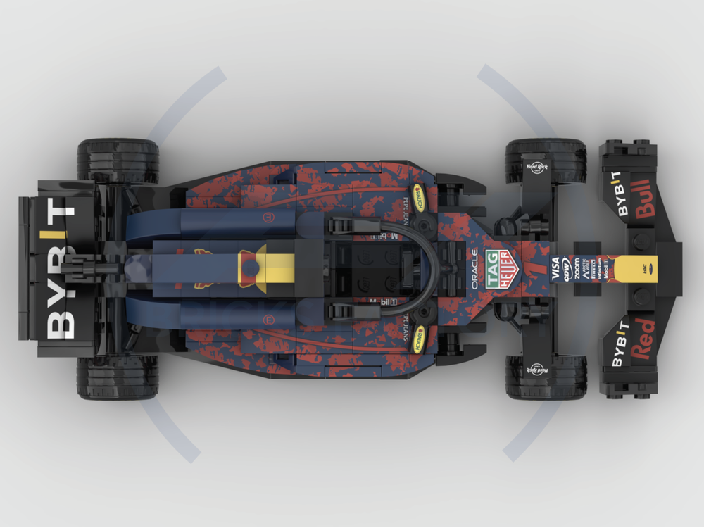 Lego Moc F1 Red Bull Rb20 Silverstone By Pit Lane Bricks Factory