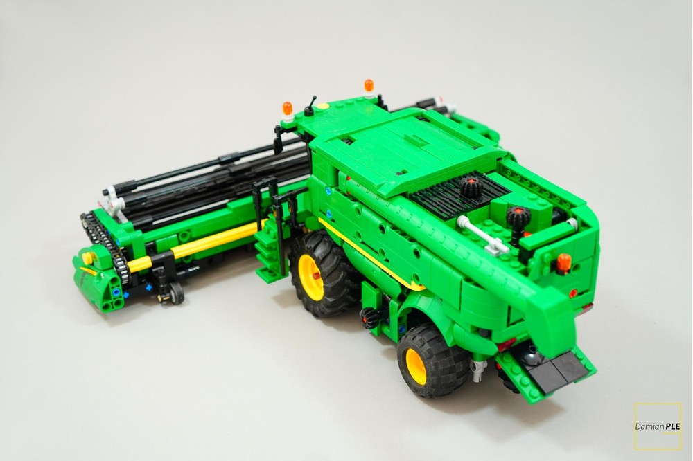 Lego Moc John Deere Combine Harvester By Damianple Technic Garage