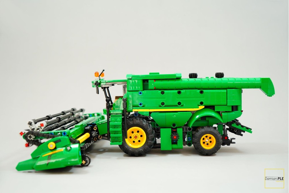 Lego Moc John Deere Combine Harvester By Damianple Technic Garage