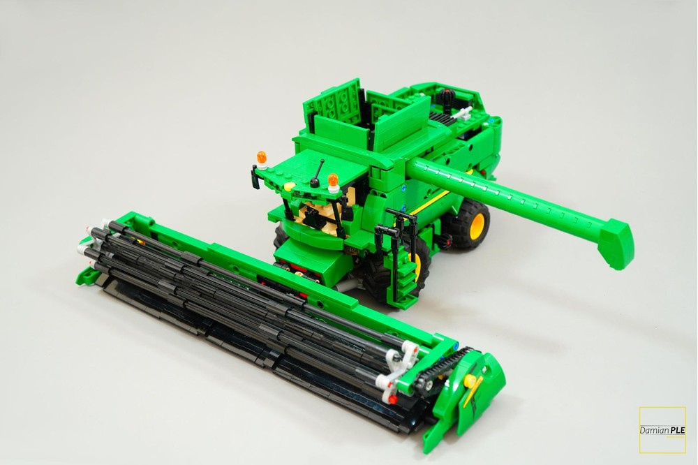 Lego Moc John Deere Combine Harvester By Damianple Technic Garage
