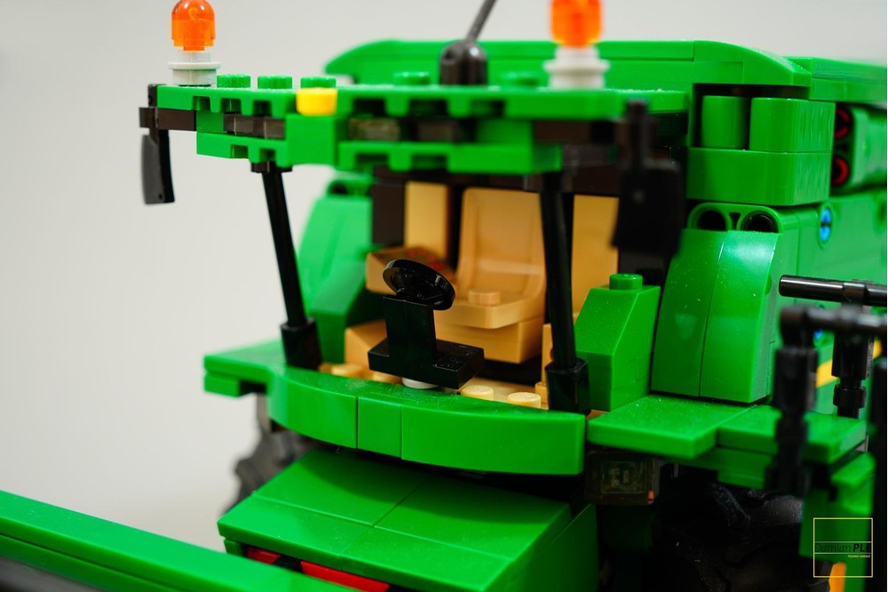 Lego Moc John Deere Combine Harvester By Damianple Technic Garage