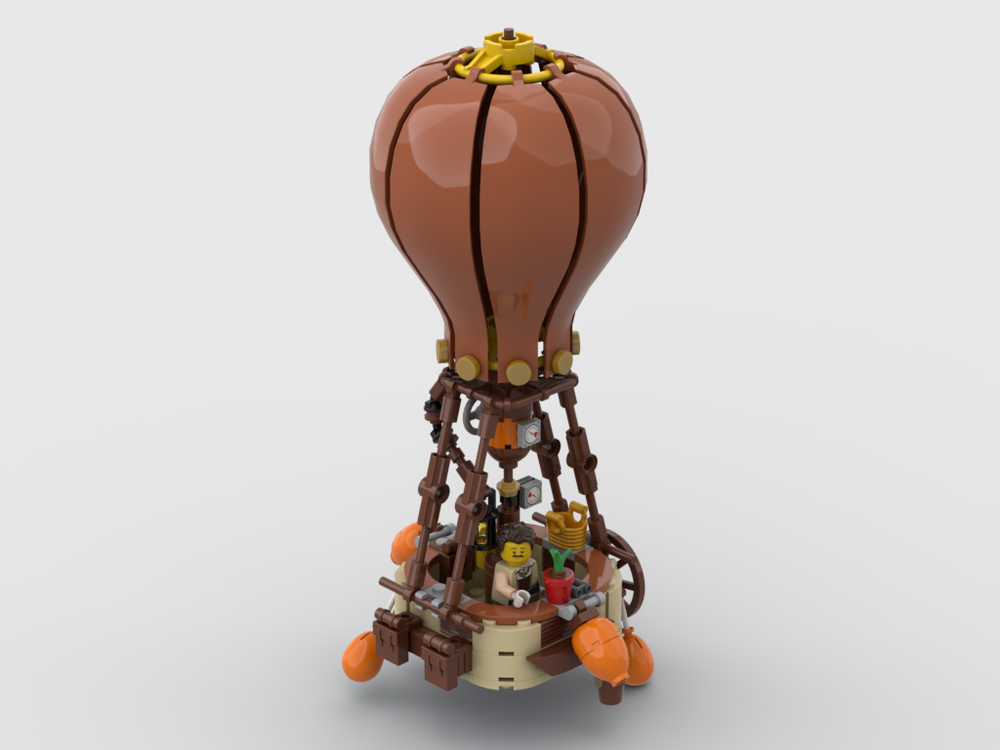 LEGO MOC Hot Air Balloon by gabizon | Rebrickable - Build with LEGO