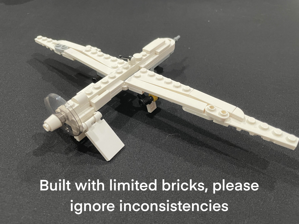 LEGO MOC MQ-1B Predator (1:58) by BricksByTAS | Rebrickable - Build ...