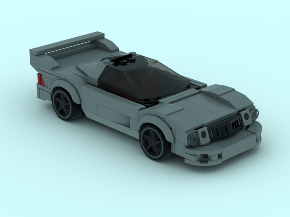LEGO MOC Mercedes CLK GTR by notimportantdude | Rebrickable - Build ...