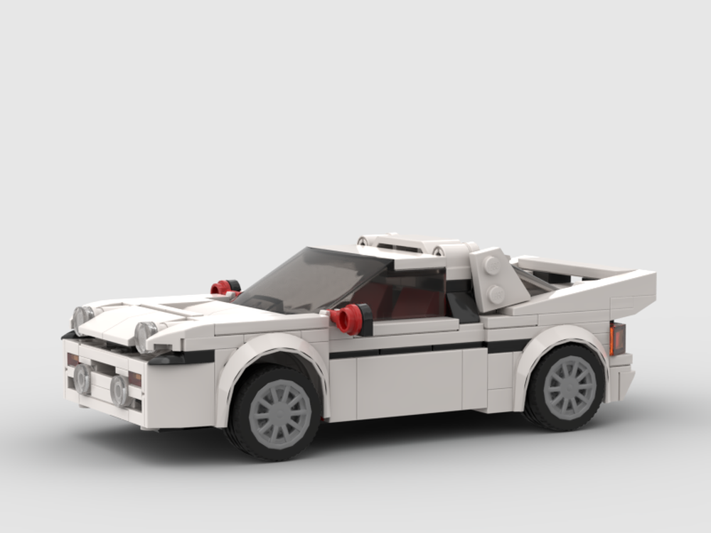LEGO MOC 1986 Ford RS 200 Group B Rally Car - 8 Wide by BrickMOCery ...