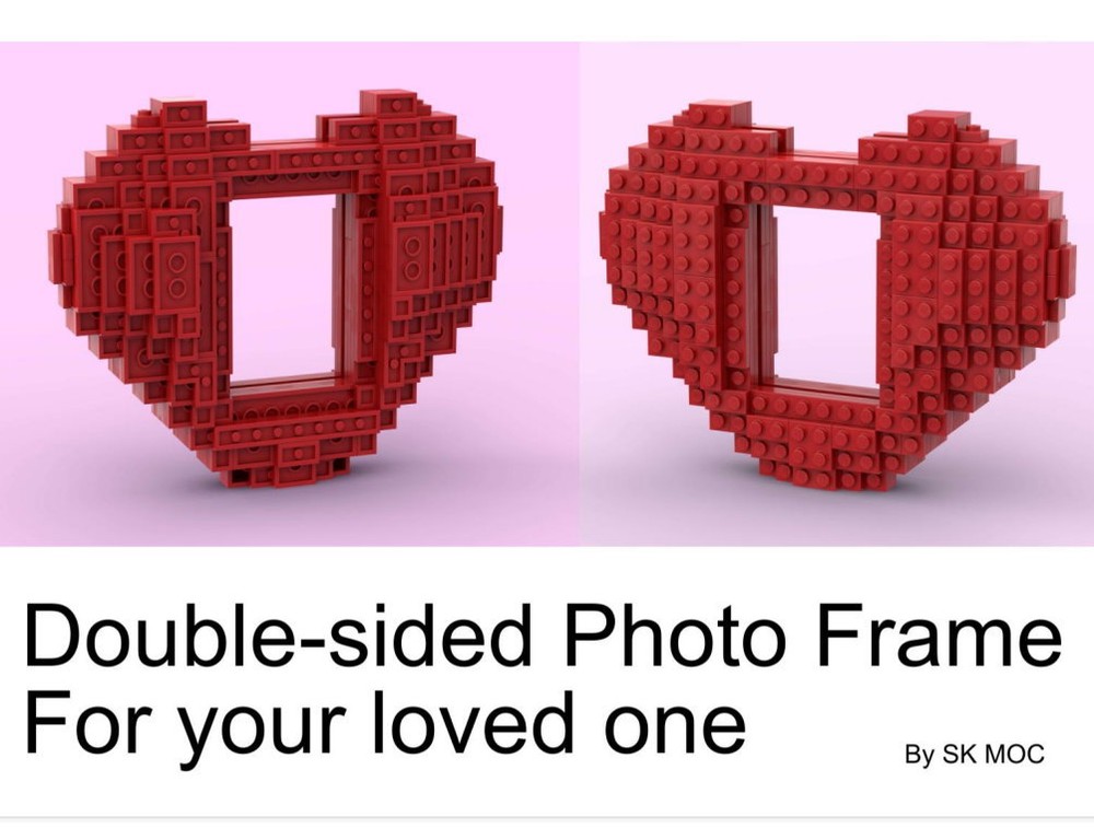 LEGO MOC Double-Sided Photo Frame for Your Loved One by skmoc ...