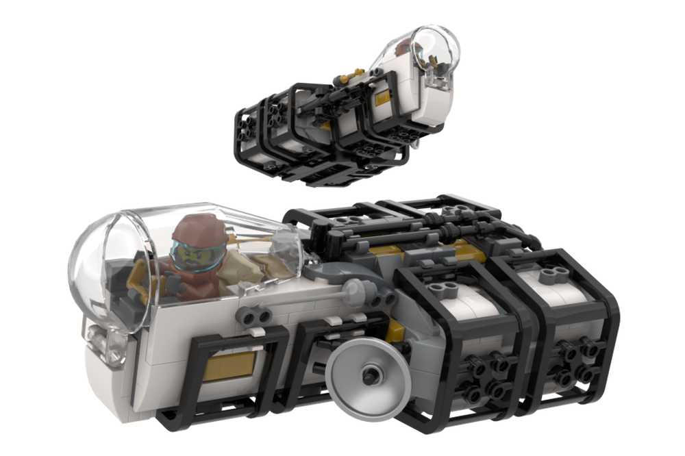 LEGO MOC-188896 Externally Framed Spaceship by Sawdust_Mocs ...
