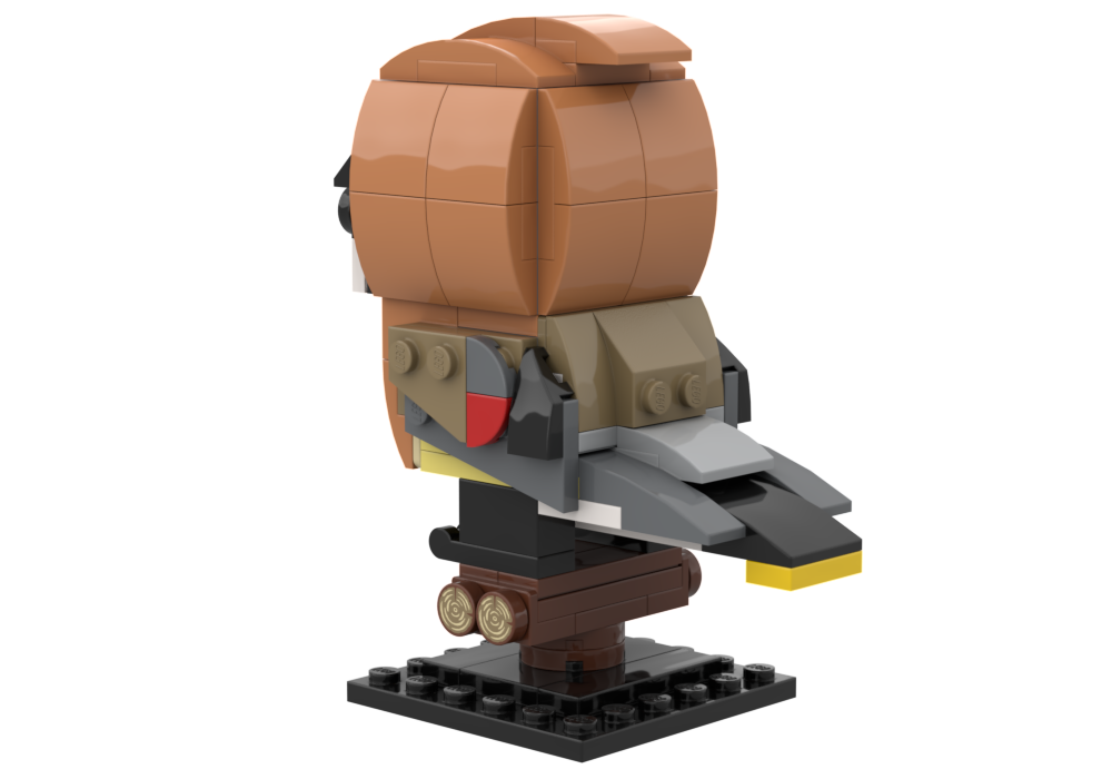 LEGO MOC Cedar Waxwing: Birdheadz by OrchardBuilds | Rebrickable ...