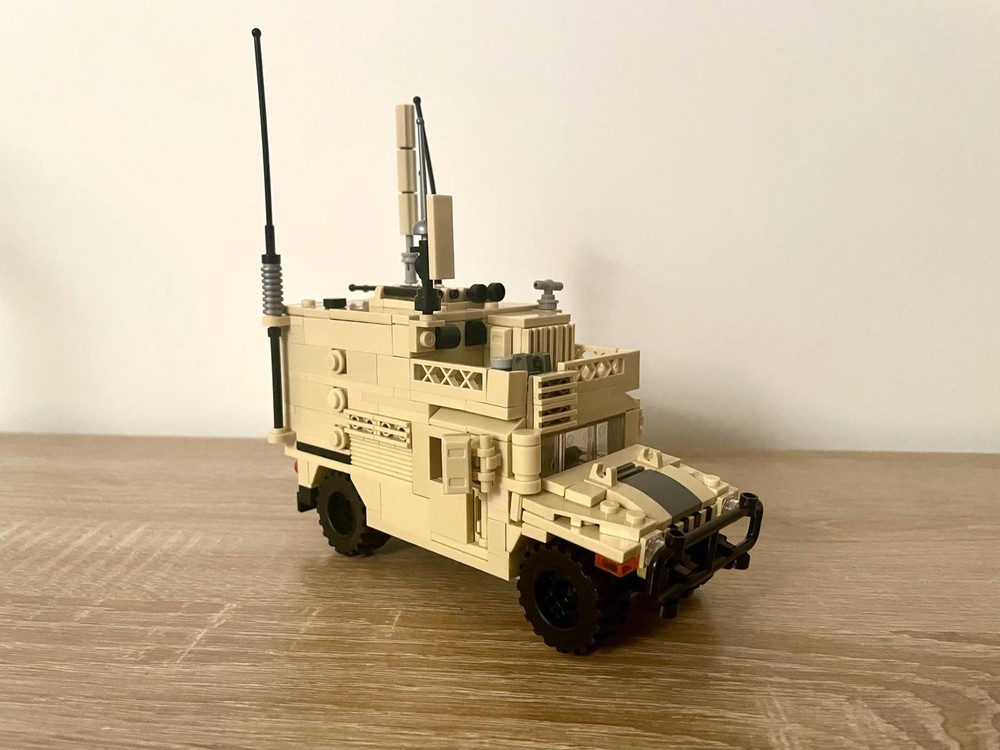 Lego Moc Sicpsc2 Humvee And Trailer Us Army Shelter Carrier Hmmwv