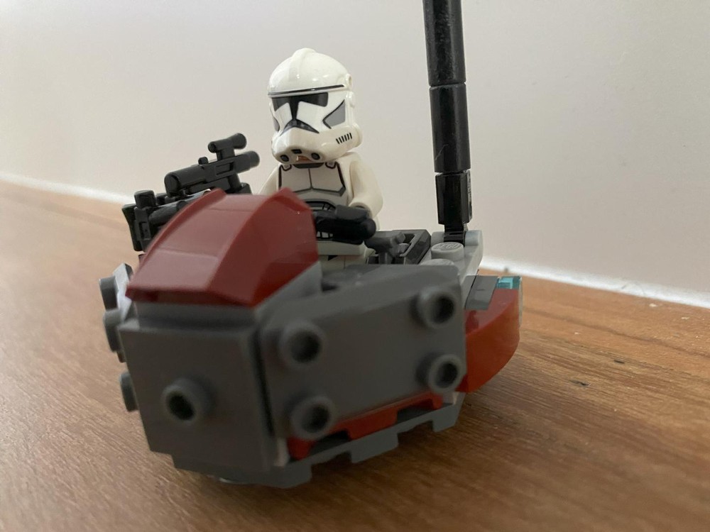 LEGO MOC clone command speeder by hamishka | Rebrickable - Build with LEGO