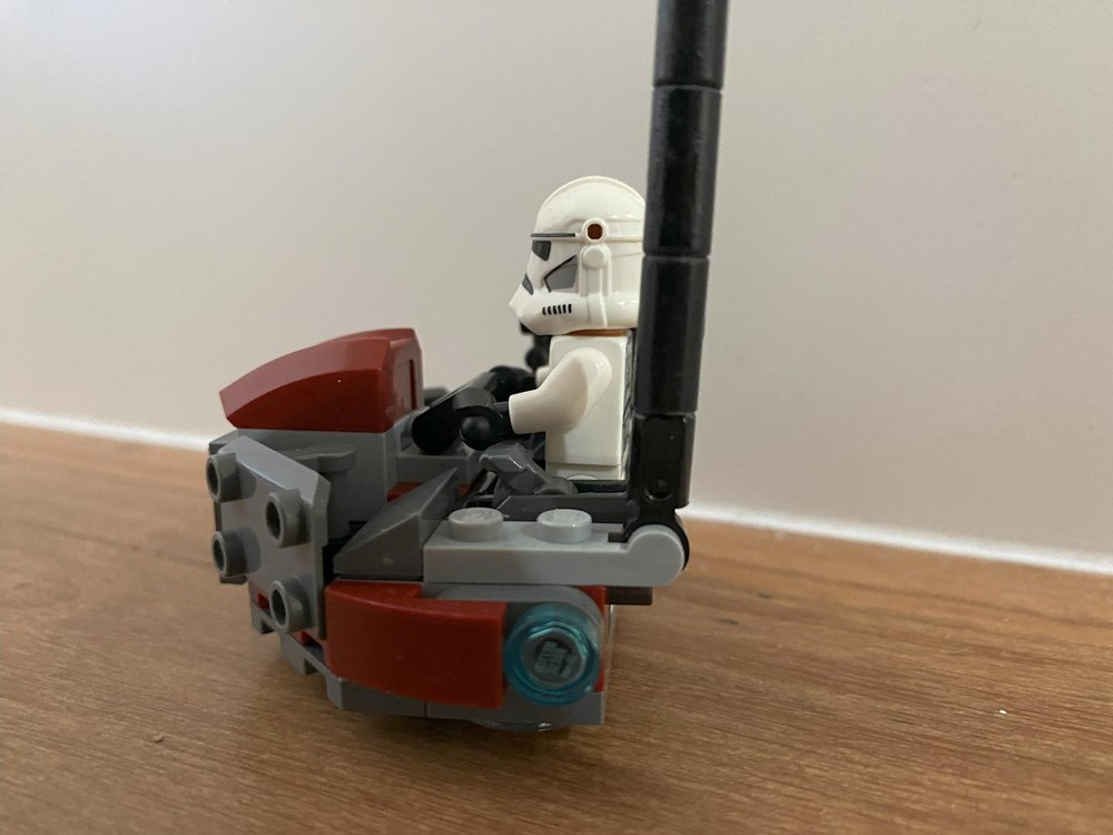 LEGO MOC clone command speeder by hamishka | Rebrickable - Build with LEGO