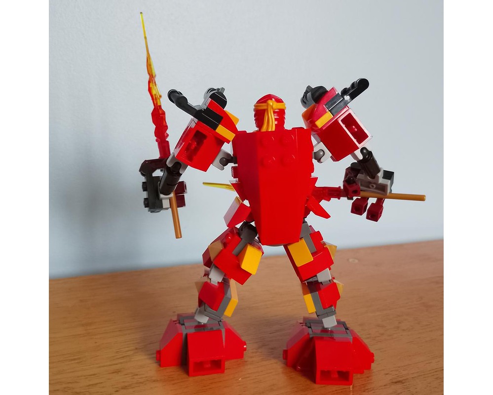 LEGO MOC Lava-Scout-Mech by ninjaroo66 | Rebrickable - Build with LEGO