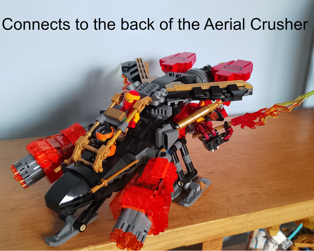 LEGO MOC Lava-Scout-Mech by ninjaroo66 | Rebrickable - Build with LEGO