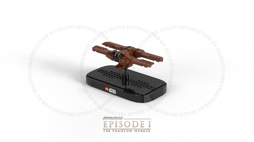 Lego Moc Ultramicro Trade Federation Droid Army By Jellco Rebrickable