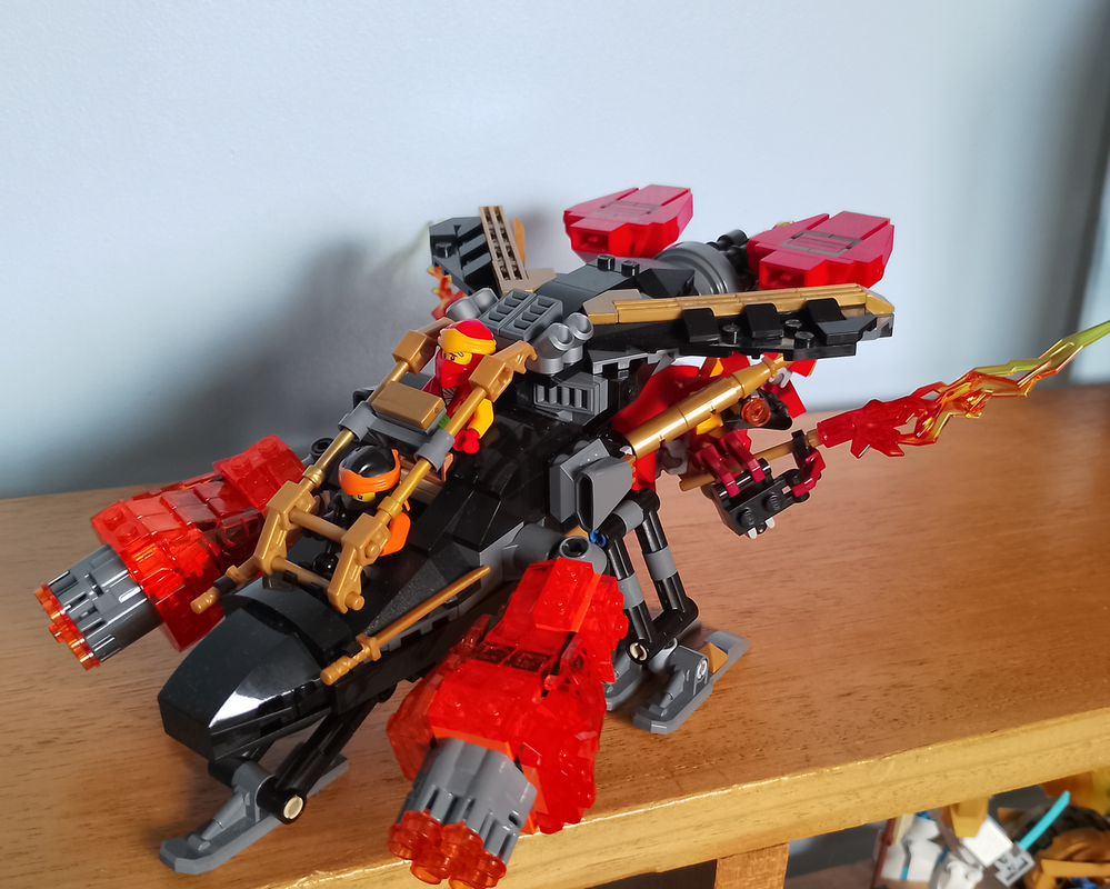 LEGO MOC-188915 Combo pack: Aerial Crusher and Lava-Scout-Mech by ...