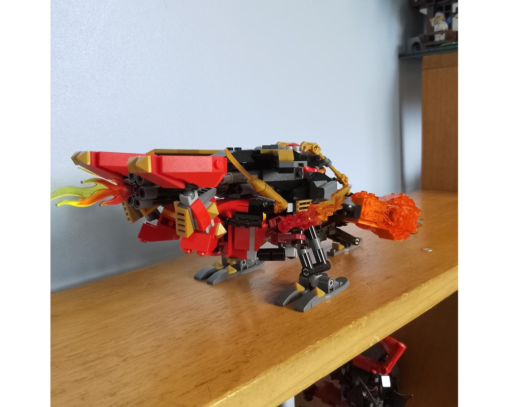 LEGO MOC Combo pack: Aerial Crusher and Lava-Scout-Mech by ninjaroo66 ...