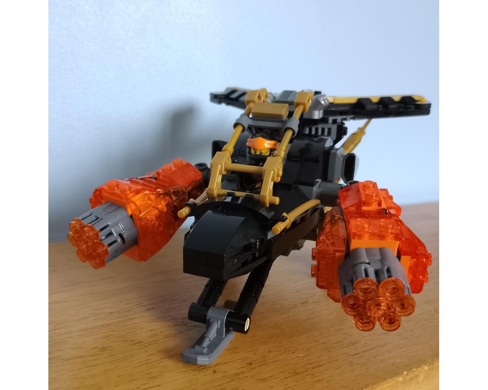 LEGO MOC Combo pack: Aerial Crusher and Lava-Scout-Mech by ninjaroo66 ...
