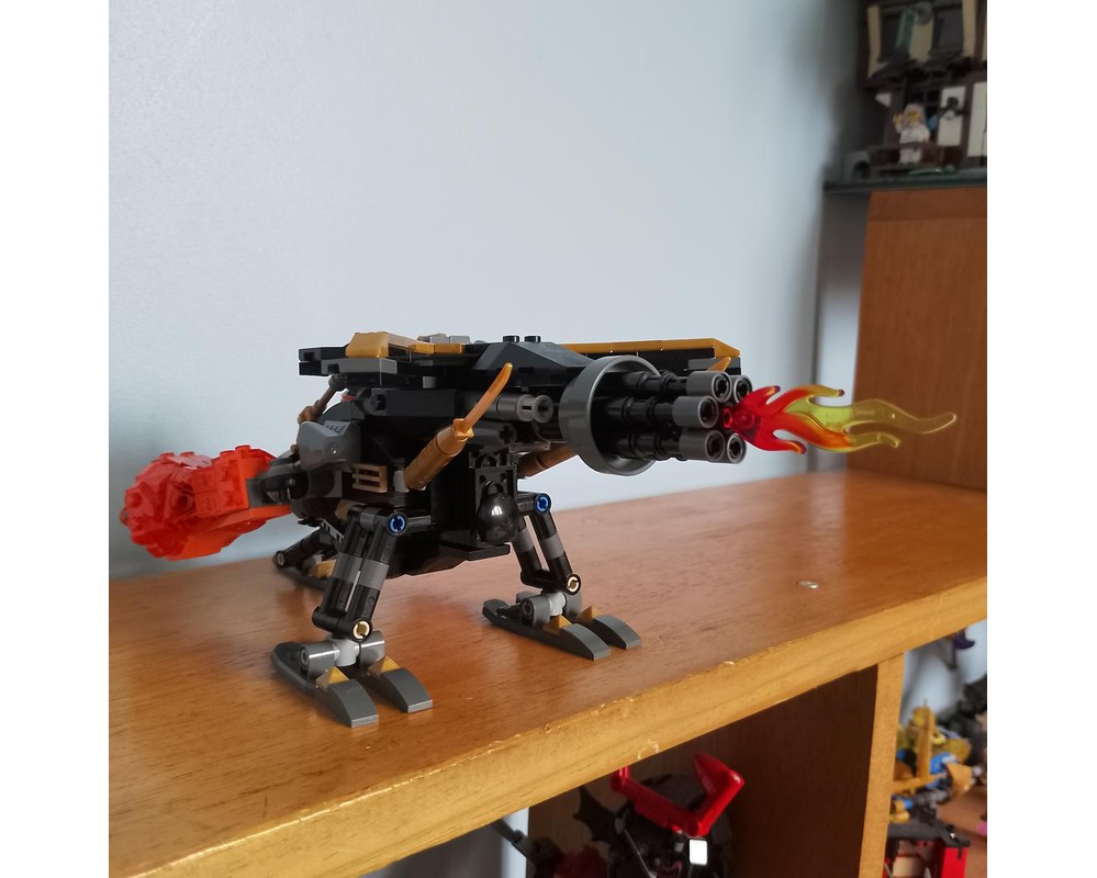 LEGO MOC Combo pack: Aerial Crusher and Lava-Scout-Mech by ninjaroo66 ...