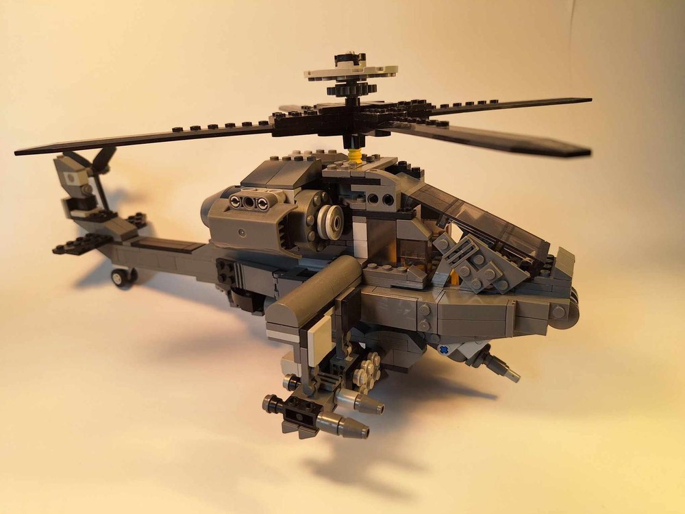 LEGO MOC Helicopter AH-64 Apache by Pabluas | Rebrickable - Build with LEGO