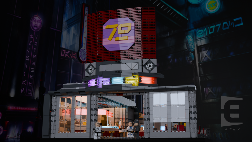 LEGO MOC 79's Clone Bar by ETBYbrickz | Rebrickable - Build with LEGO