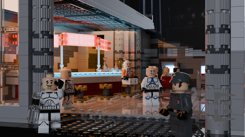 LEGO MOC 79's Clone Bar by ETBYbrickz | Rebrickable - Build with LEGO