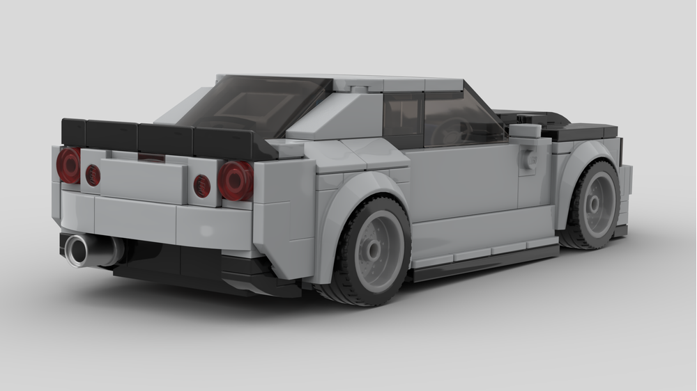 Lego Moc Modified R34 By Lyoxyt Rebrickable Build With Lego